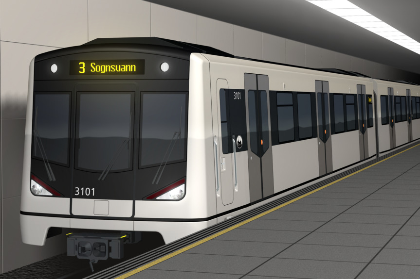 Siemens Metro Oslo - Studio F. A. Porsche | Premium Design Services